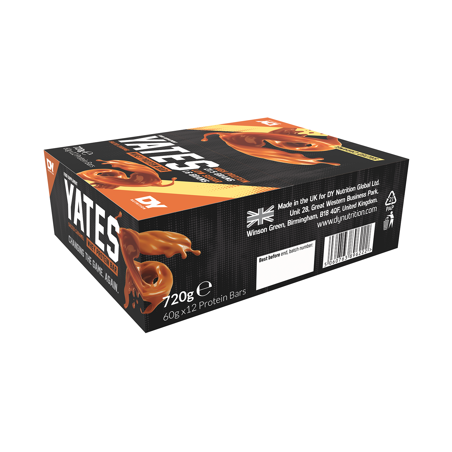 Yates Bar High Quality Protein Bar | DY Nutrition UK