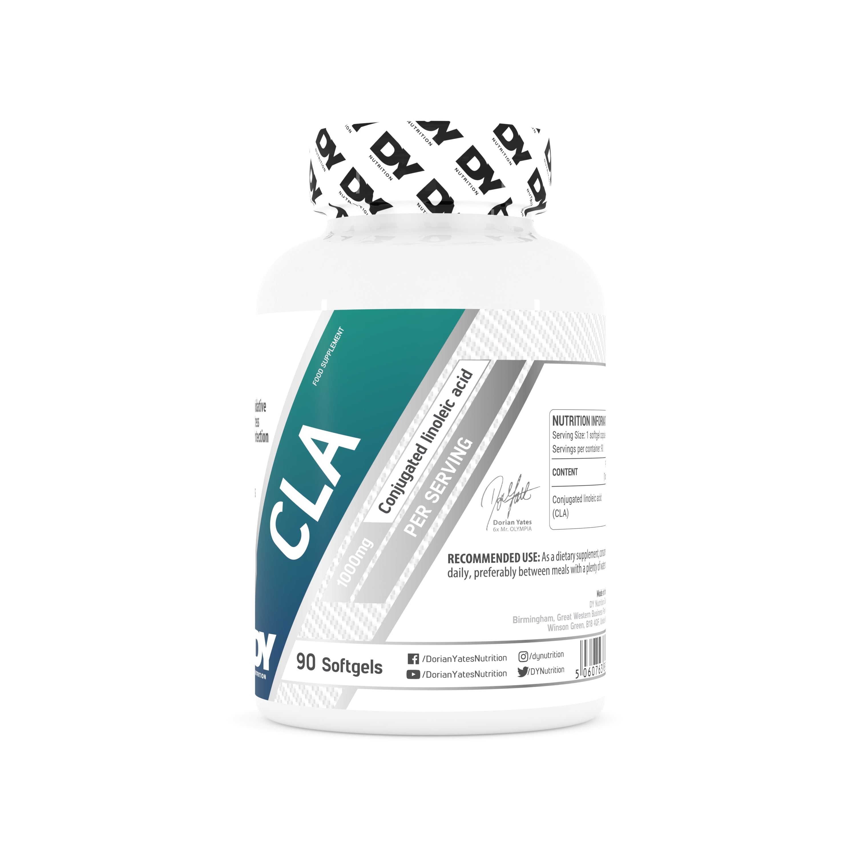 CLA Softgel Capsules – DY Nutrition UK