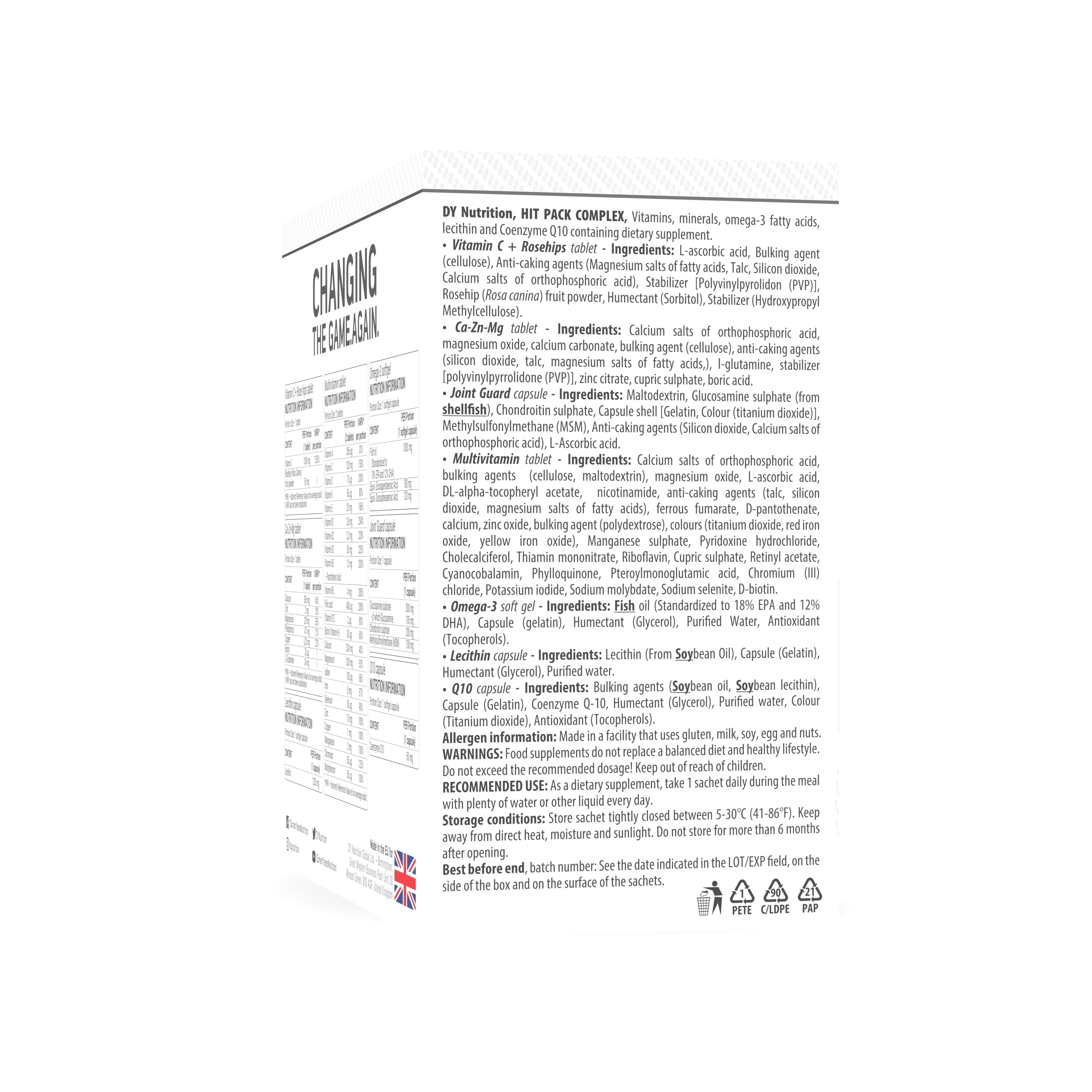 HIT Pack Complex | DY Nutrition UK