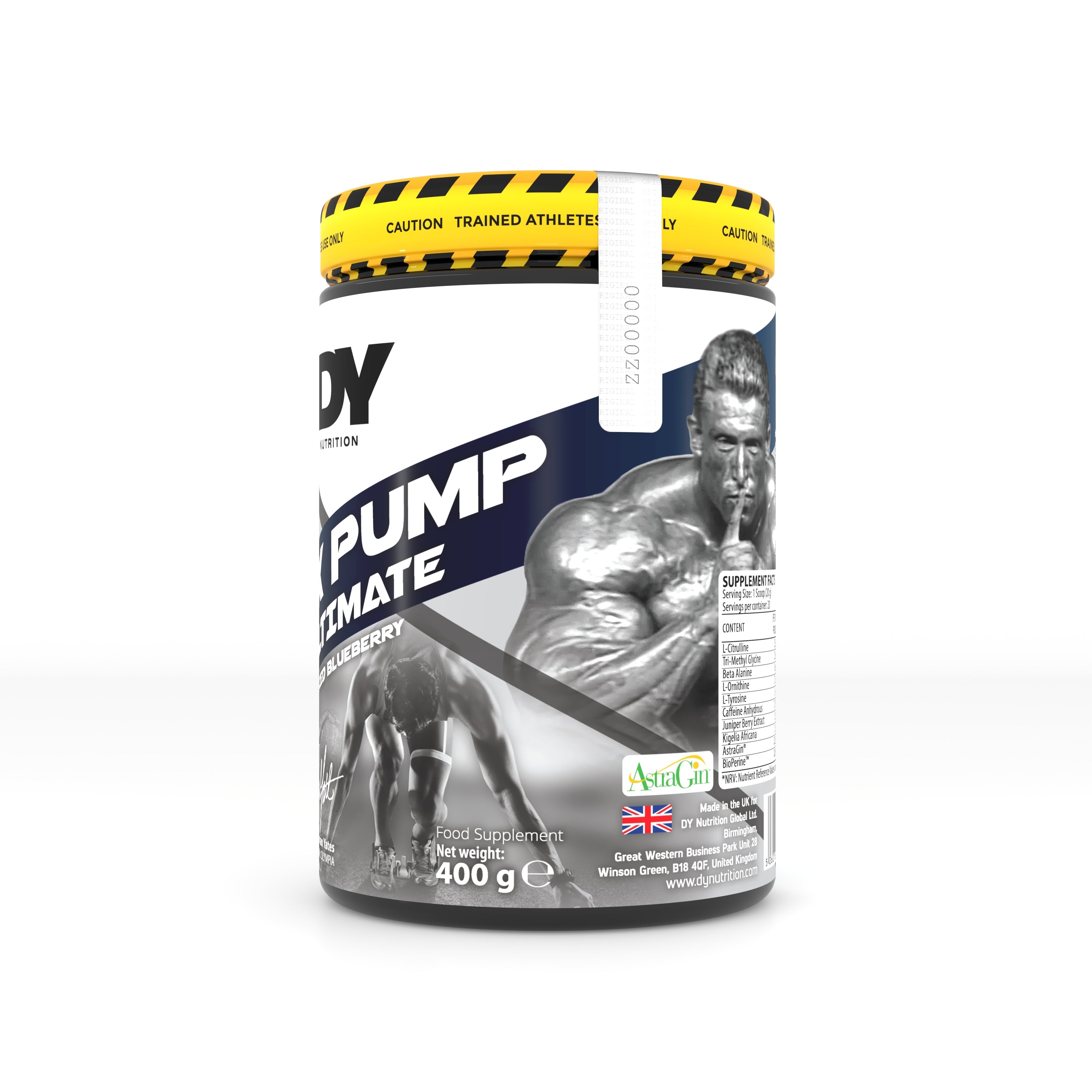 NOX Pump Pre Workout Powder Supplement | DY Nutrition UK